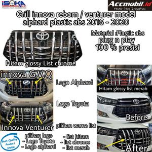 Jual Grill Front Grill Innova Reborn Model Alphard Innova Venturer ...
