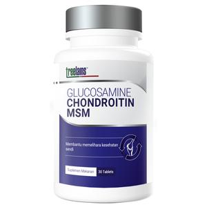 Jual Glucosamine Chondroitin MSM treelains 30 Tablets Suplemen Makanan ...