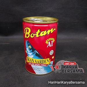 Jual MAKANAN KALENG BOTAN BRAND A1 IKAN SARDEN SARDINES 425GR - Kota ...