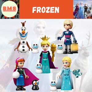Jual Lego Minifigure 660 Frozen Elsa Anna Kristoff Olaf princess cantik ...