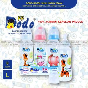 Jual ZJ Botol Susu Dodo Dot Orthodontic 250ml - Botol Susu Dodo Dot ...