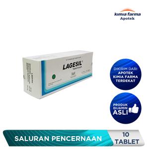 Jual LAGESIL STRIP 10 TABLET / OBAT MAAG / KIMIA FARMA - Kota Bekasi ...