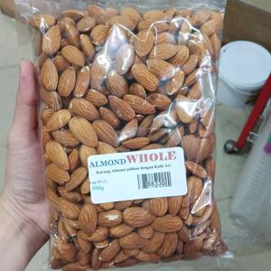 Jual Kacang almond 500 gr / almond whole /kacang almond dengan kulit ...