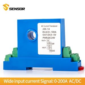 Jual Pemancar Arus AC DC Din Rel 0-150A Sensor Arus Hall Saat Ini ...