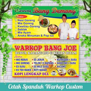 Jual Good Spanduk Banner Warkop Proses hanya 1 hari Jadi - Jakarta ...