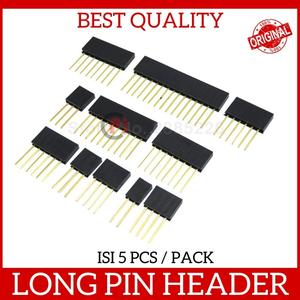 Jual Long Pin Header Panjang Female Pin Stackable Board 4 6 8 10 P Pin ...