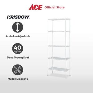 Jual Ace hardware - Krisbow Rak Besi 5 Tingkat - Putih - Kota Bekasi ...