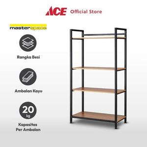 Jual Ace hardware - Masterspace Rak Besi Serbaguna 4 Tingkat - Hitam ...