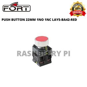 Jual FORT PUSH BUTTON 22MM 1NO 1NC LAY5-BA42-RED - Kab. Bogor ...