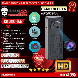 Jual Spy Camera Kancing Baju Hidden Camera Pengintai Mini Tersembunyi ...