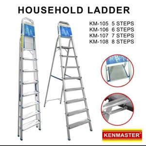 Jual ALUMINIUM LADDERS 7 STEP KENMASTER TANGGA RUMAHAN 7 TINGKAT 1.9 ...