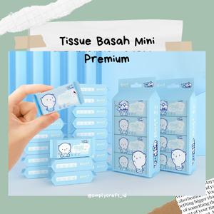 Jual Simply Craft ID - [ ISI 8 LEMBAR ] TISSUE BASAH MINI | TISSUE ...