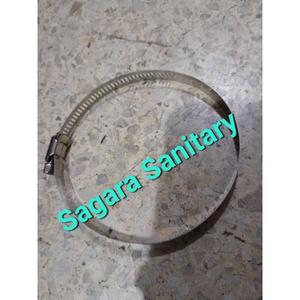 Jual Terbaik Klem 6 inchi stainless sus 304 untuk pipa flexible ducting ...