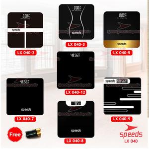 Promo SPEEDS Timbangan Badan Digital 30x30cm 180Kg Scale Kaca Max 040-2 ...