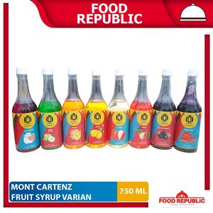 Jual Sirup Mont Cartenz Syrup Fruit Sirup Lychee Peach Strawberry ...