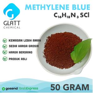Jual Methylene Blue 50 Gram - Serbuk Obat Biru Metilen Ikan Cupang ...