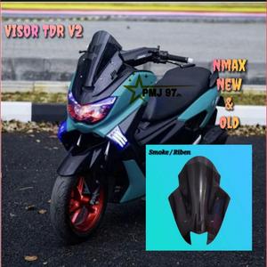 Jual Winshield Nmax Model TDR V2 Sirip Visor Nmax TDR Windshiled TDR ...