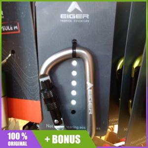 Jual Carabiner Eiger 8mm Screw Lock Grey Abu IRG0192 35rb - Kota ...