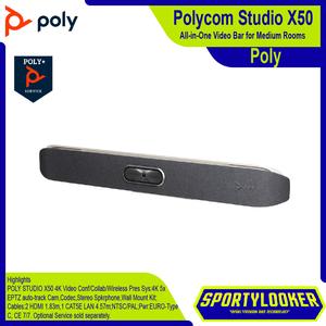 Jual POLY Polycom Studio X50 VCon Wireless Presentation System - Kota ...