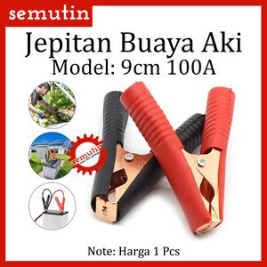Jual Jepitan Buaya Aki 100A 9cmm / Aligator Clip Besar Jepit Accu Capit ...