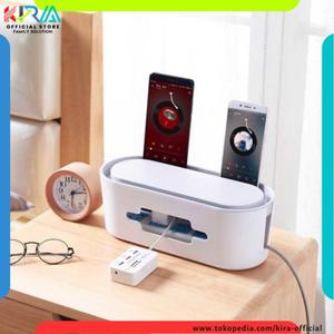 Promo Kotak Organizer Kabel Charger-Cable Management Box-Ruang Rapi ...