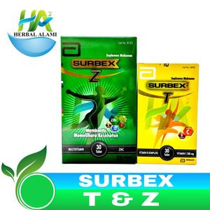 Jual SURBEX T & SURBEX Z - Multivitamin Membantu Memelihara Kesehatan ...