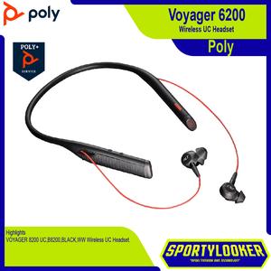 Jual POLY Plantronics Voyager 6200 UC Bluetooth Neckband Headset - Kota ...