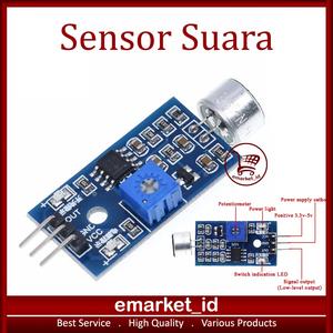 Jual Modul Sensor Suara / Sound Detection Deteksi Voice Mendeteksi ...