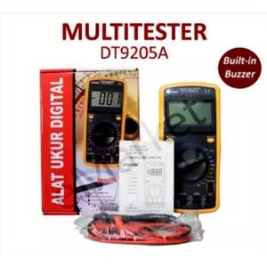 Jual Digital Multimeter DT 9205 / Multitester Digital DT 9205A ...