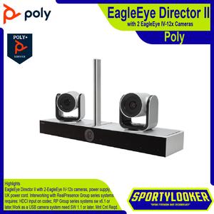 Jual POLY Polycom EagleEye Director II w/ 2 EagleEye IV Cameras - Kota ...