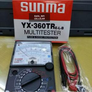 Jual MULTITESTER AVOMETER SUNMA YX-360TR FUSE & DIODE PROTECTION ...
