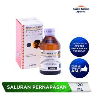 Jual MUCOHEXIN SIRUP 120 ML - Kab. Tangerang - Kimia Farma Apotek ...