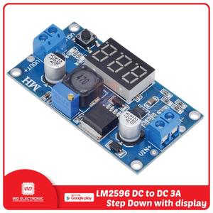 Jual Terbaru LM2596 DC to DC Step Down 3A with LED Display module - Kota Bandung - alby.001 ...