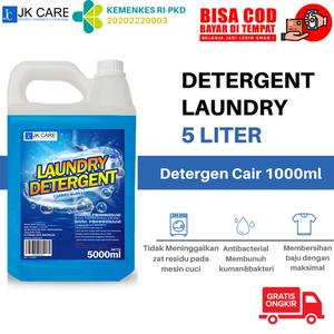 Jual SUPER CLEAN Deterjen Cair Liquid Detergent Detergen 5L - Kab ...