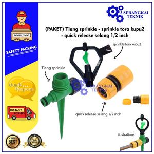 Jual Tiang sprinkle - sprinkle tora kupu2 - quick release selang 1/2 ...