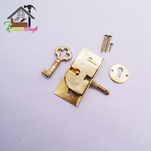 Jual Kunci Antik Kabinet 4,5 cm slot tanam kuningan Antique C luwtya ...