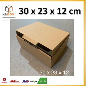 Jual kardus 30x23x12 cm | box die cut dan easy usage | box kue tart ...
