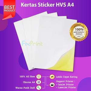 Jual Terbaru Kertas Sticker HVS Matte Stiker Bontax Doff Camel Original ...