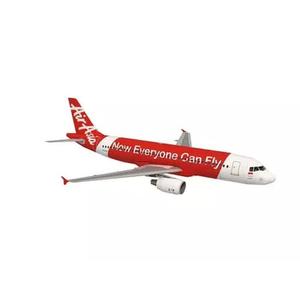 Jual DIY Miniatur Papercraft Pesawat Air Asia Airbus A320200 dedbde ...