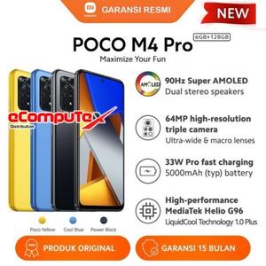 Jual HANDPHONE POCO M4 PRO 6/128 GB / HP POCO M 4 PRO 6/128GB GARANSI RESMI - Kota Makassar ...