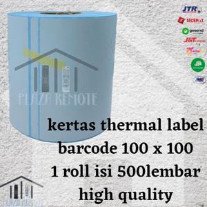 Jual Kertas Print Label Thermal Barcode Ukuran 100 X 100 500 Lembar ...