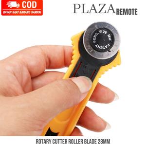 Jual Alat Potong Putar Cutter Kain Kertas 360 Derajat Rotary Cutter ...