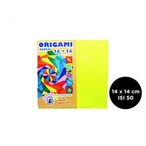 Jual Origami Kertas Lipat Asturo Ukuran 14 X14Cm 1 Pak ( 50 Lembar ...