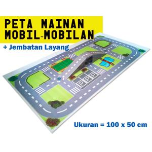 Jual Mainan Anak Peta (Maps) Jalanan untuk Bricks, Mobil-mobilan ...