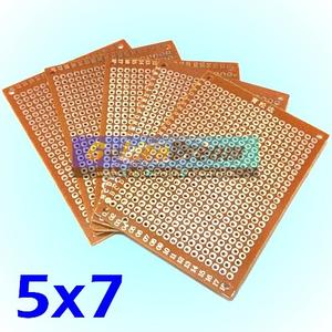 Jual Pcb Lubang 5X7Cm Universal Fiber Matrix Circuit Board Bakelite ...