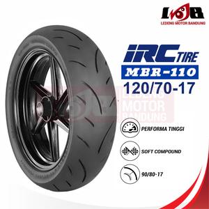 Jual IRC MBR 110 120/70-17 Speed Winner Ban Racing Soft Compound ...