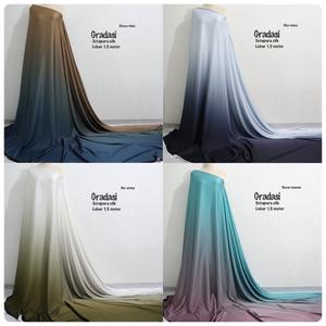 Jual fhm Kain gradasi warna | kain polos gradasi | kain campur warna ...