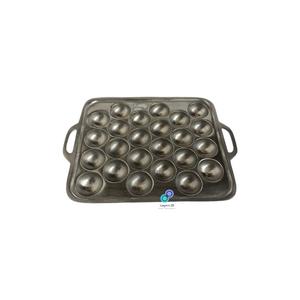 Jual cetakan takoyaki / baklor lubang 24 & 13 bahan almunium - 24 ...
