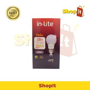 Jual INLITE Lampu LED - Bohlam In-Lite LED Value INB010 18 watt Putih - Kab. Purwakarta - Shopit ...