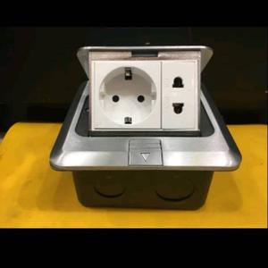 Jual Stop Kontak Lantai Tanam Pop Up Floor Outlet Socket ARDE 2 pin ...